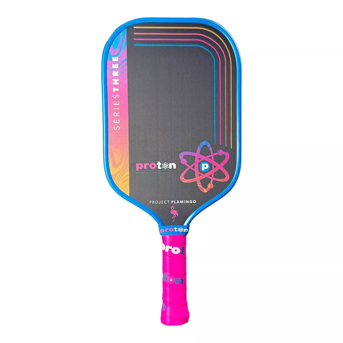 Proton Series Three - Project Flamingo Elongated 13mm Pickleball Paddl – iamBeachTennis