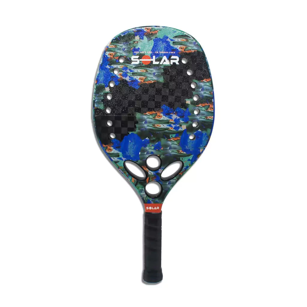 Solar Paddles FLORA Professional Beach Tennis Racket / Paddle with Grit ...
