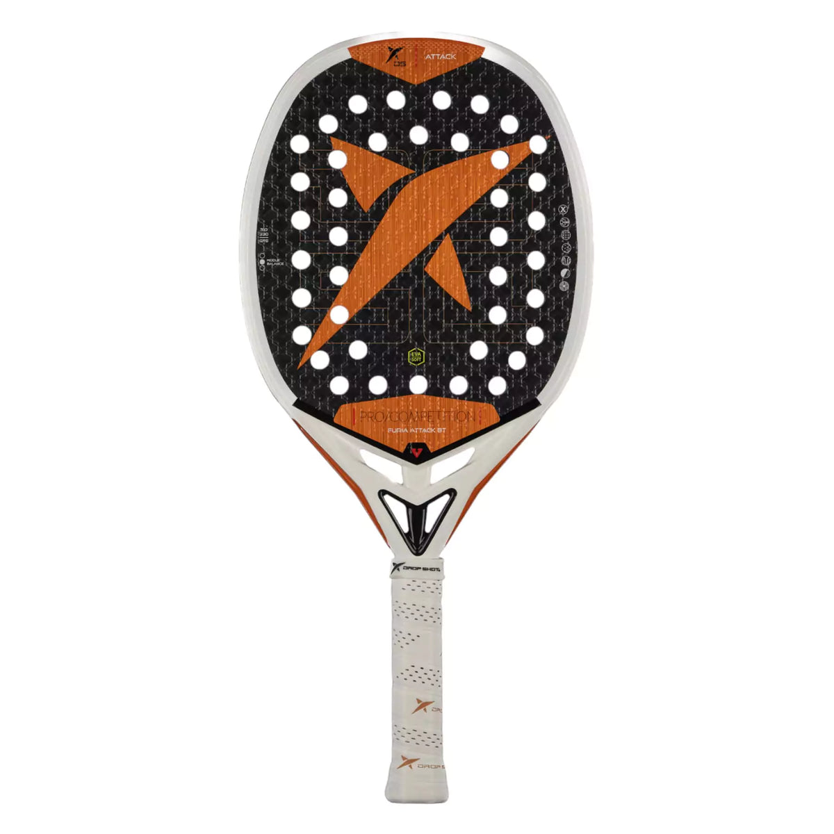 Drop Shot FURIA ATTACK BT 2025 Beach Tennis Racket – iamBeachTennis