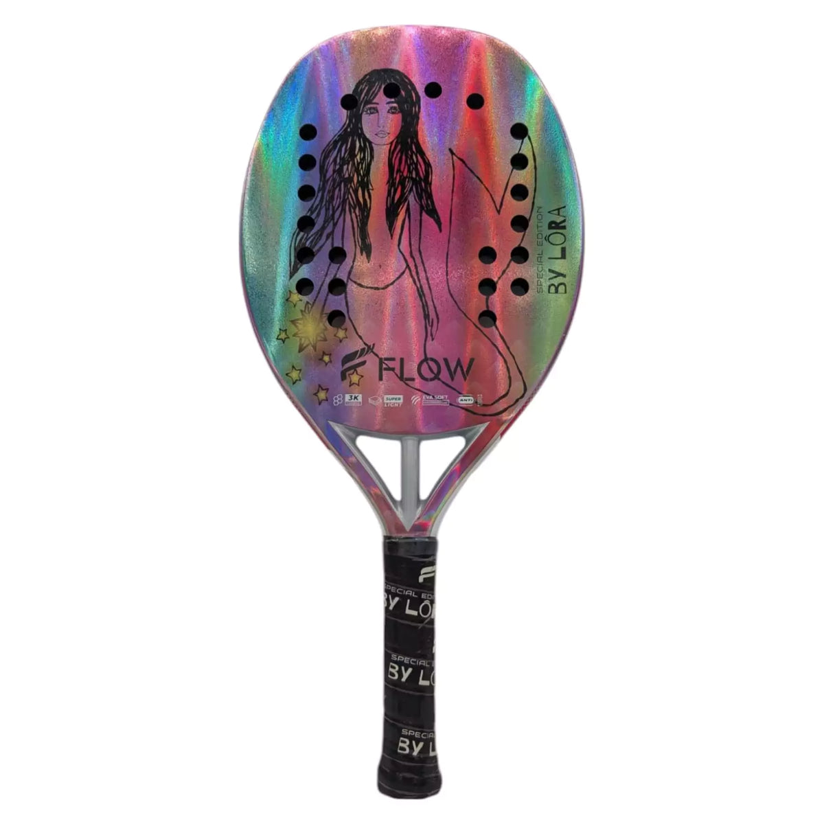 Flow Beach Tennis 2023 FLORA 3K Beach Tennis Paddle – iamBeachTennis