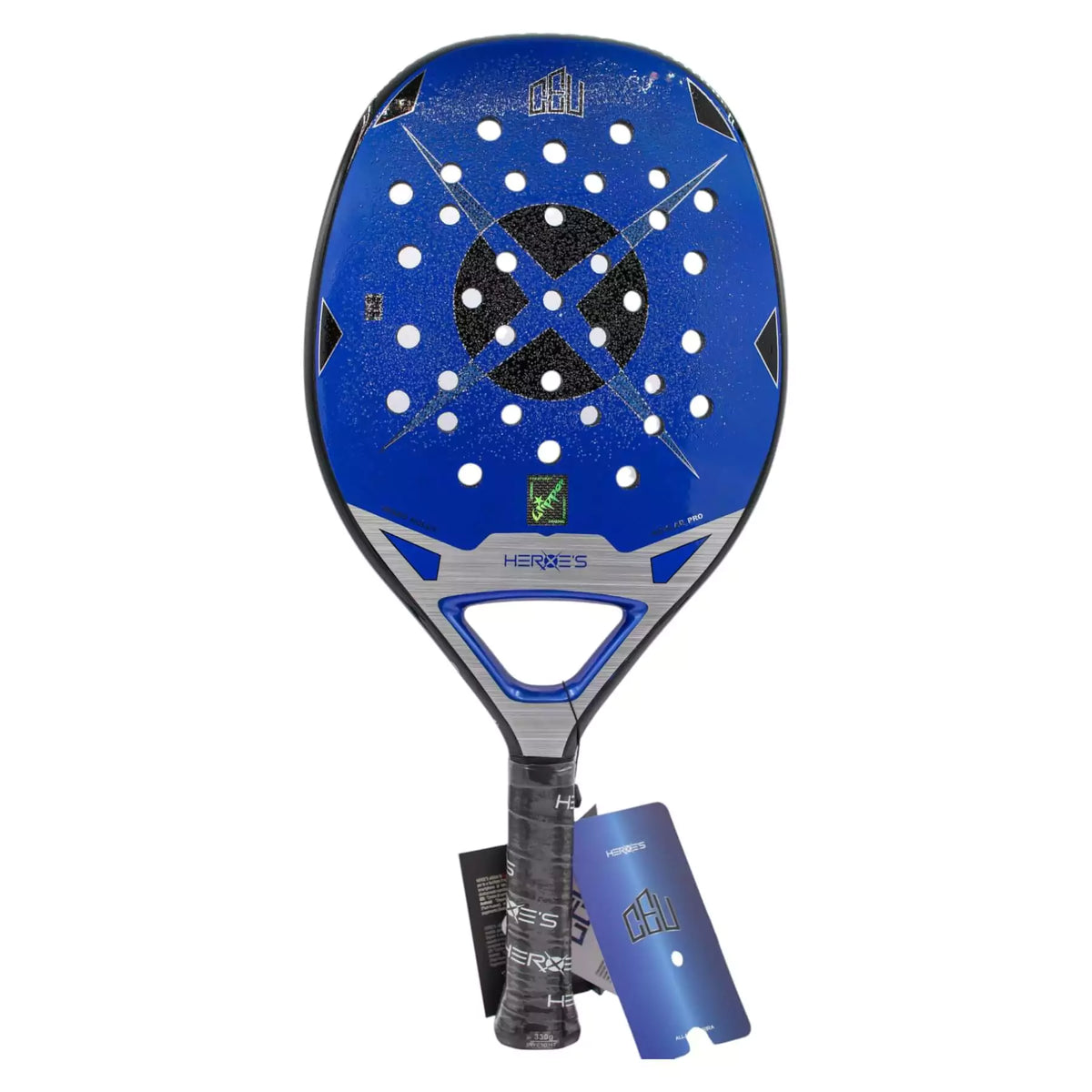 Heroe's CEU 2024 Beach Tennis Racket (Allan Oliveira) with GLIPPER Tre ...