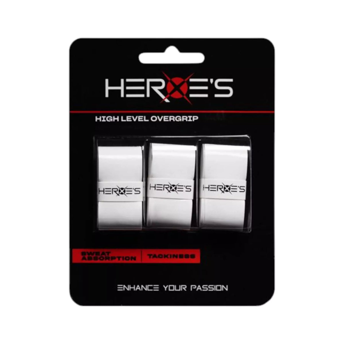 Heroe's High Level Overgrips - 3 Pack – iamBeachTennis