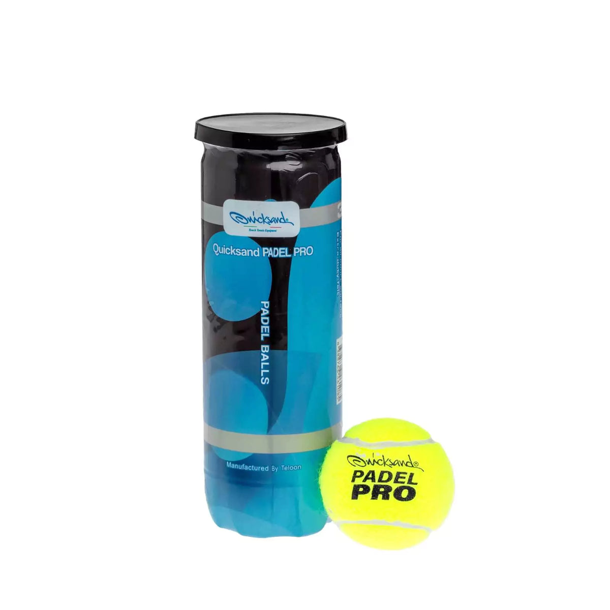 Quicksand Padel Pro Balls FITP Approved- 3 Pack – iamBeachTennis