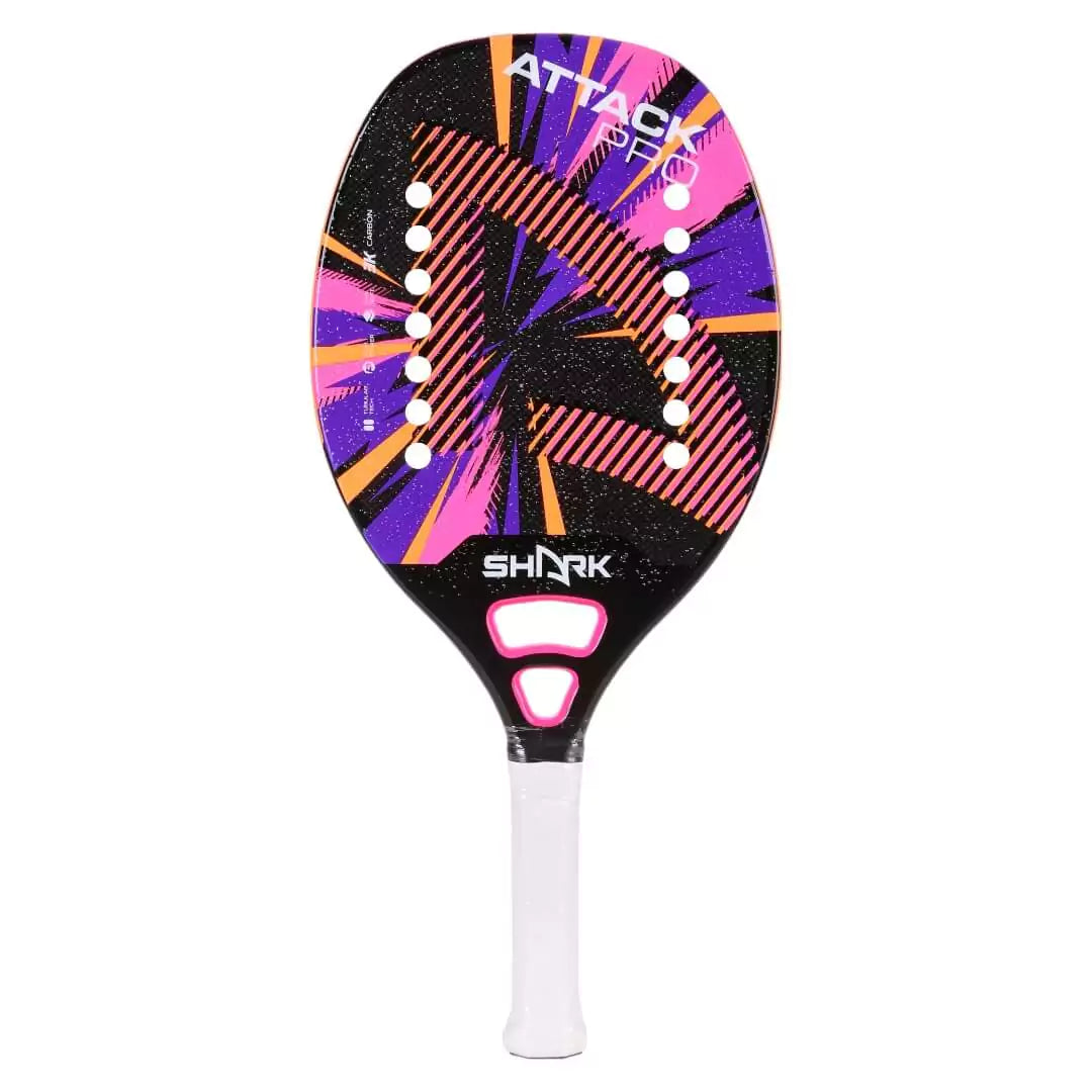 Shark ATTACK 2024 Beach Tennis Paddle / Racket (Racquet/Raquete ...