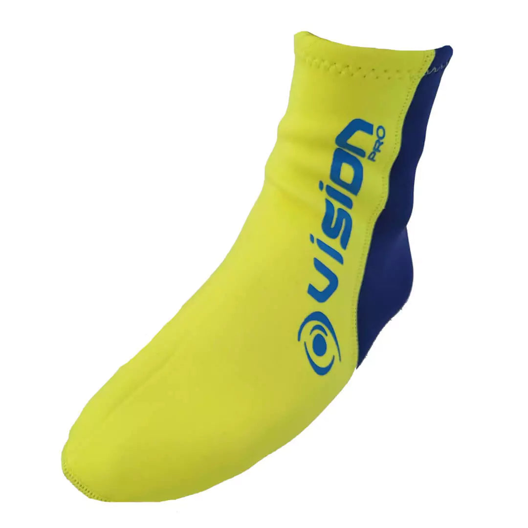 Vision Beach Tennis Yellow & Blue Neoprene Sand Socks – iamBeachTennis