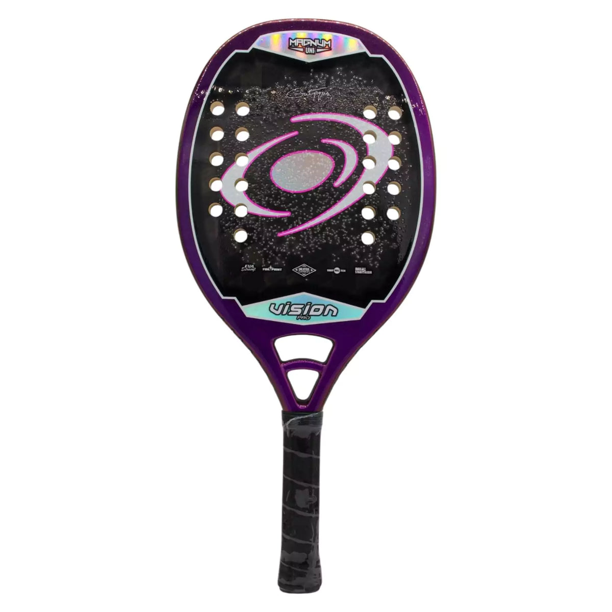 Vision Pro MAGNUM UNI 2025 Beach Tennis Racket – iamBeachTennis