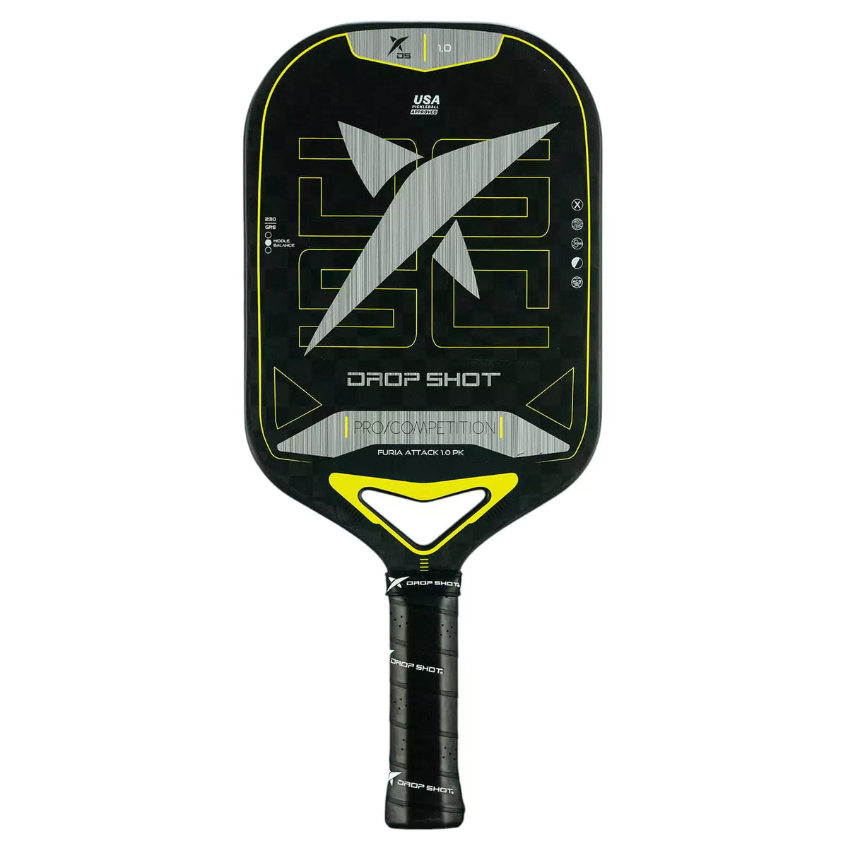 Drop Shot FURIA ATTACK 1.0 PK Pickleball Paddle – iamBeachTennis