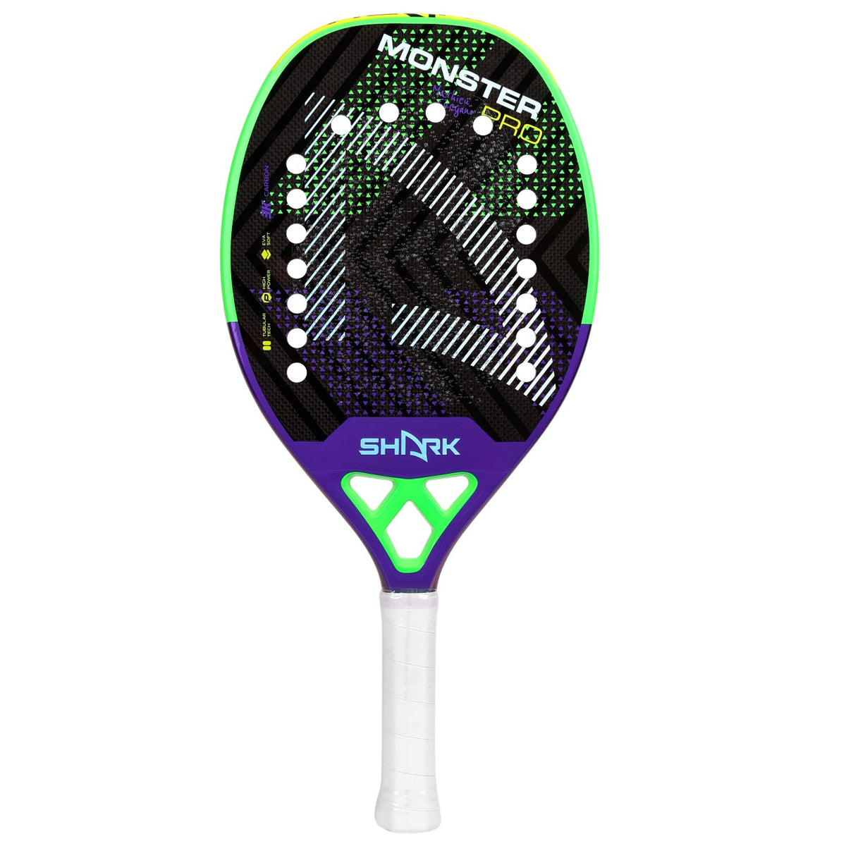 Shark MONSTER PRO 2025 MATHIEU GUEGANO Beach Tennis Racket – iamBeachTennis