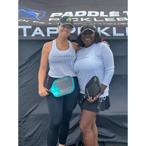 Lacoa Sports PICKLEBALL FRIENDS White Mesh Tank – iamBeachTennis