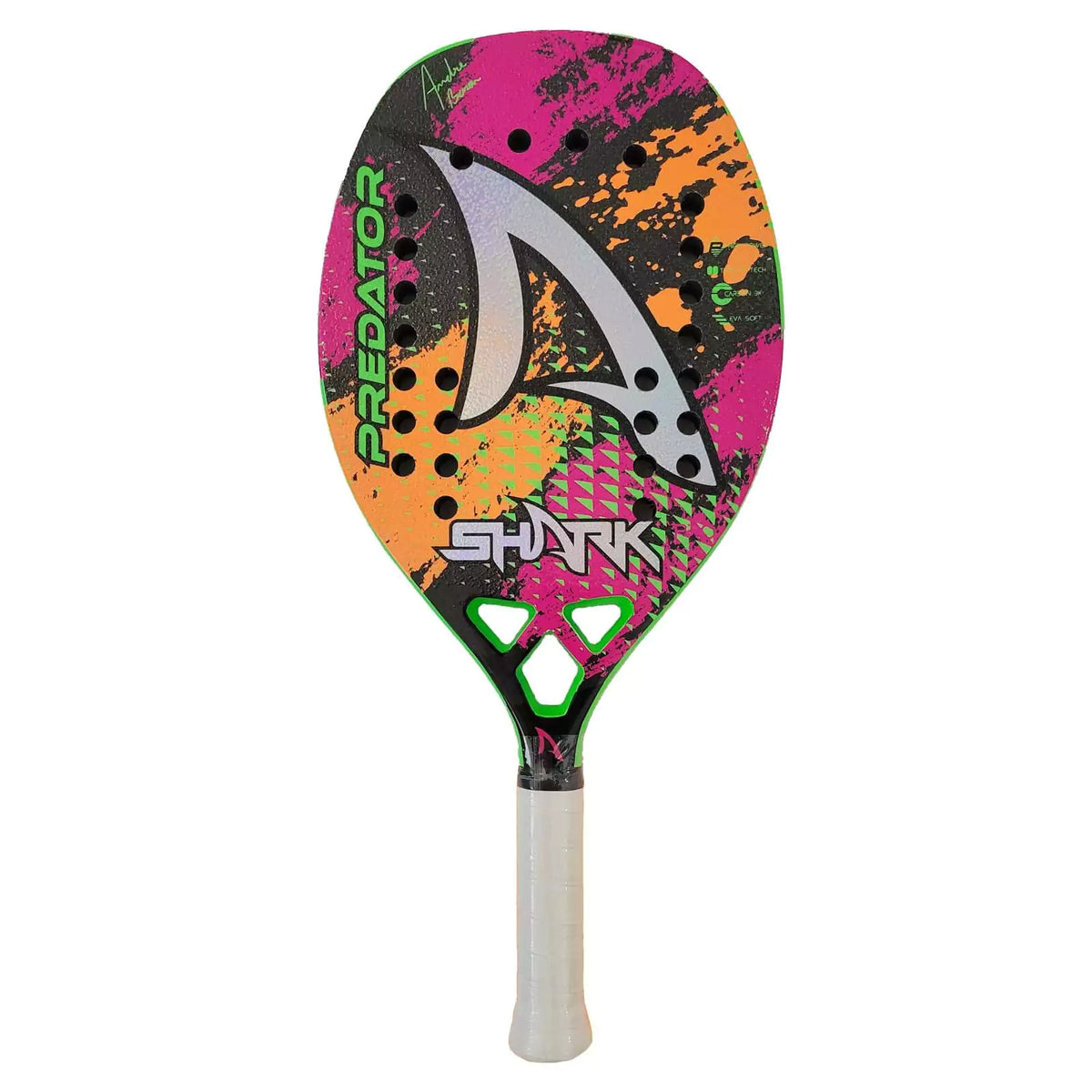 Shark PREDATOR Beach Tennis Paddle, Racket, Racquet, Raquete ...