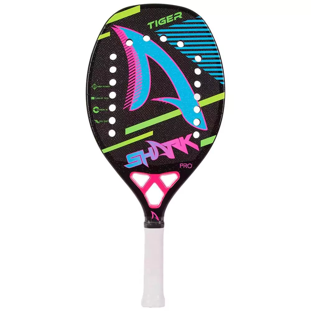 Shark TIGER Beach Tennis Paddle, Racket, Racquet, Raquete – iamBeachTennis