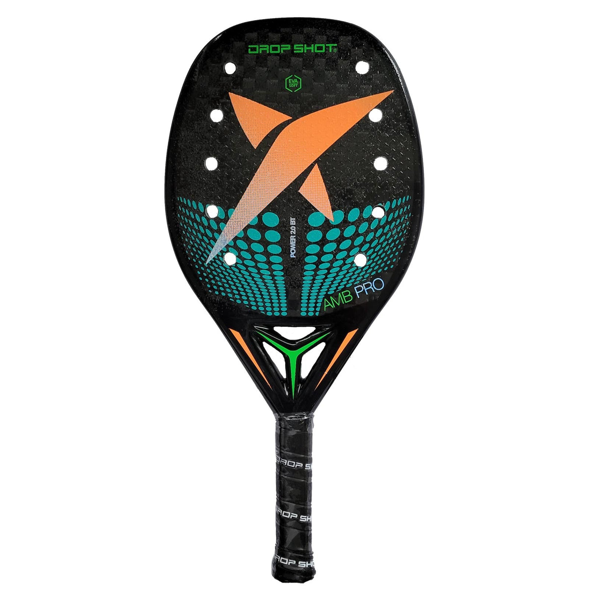 Drop Shot POWER 2.0 BT 2022 Professional Beach Tennis Paddle, Racket ...